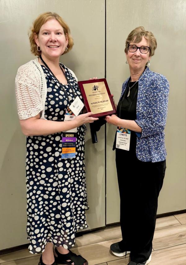 Amy Wachholtz named Educator of the Year for Clinical ...